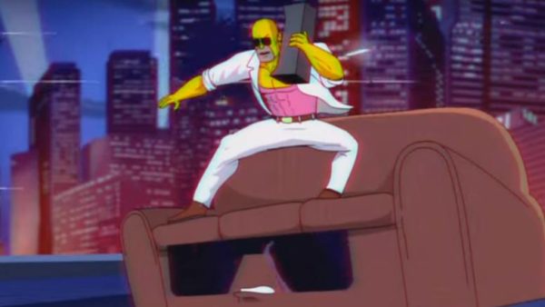 Los Simpsons rinden homenaje a Grand Theft Auto: Vice City